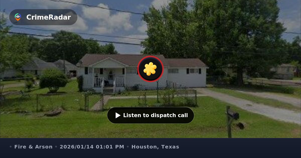 Fence fire reported near Jay St in Houston, Houston TX | CrimeRadar