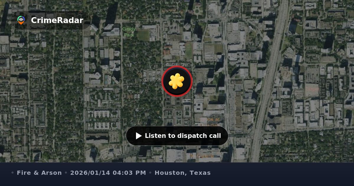 Fire crew responds to alarm at Waterwall Place, Houston TX | CrimeRadar