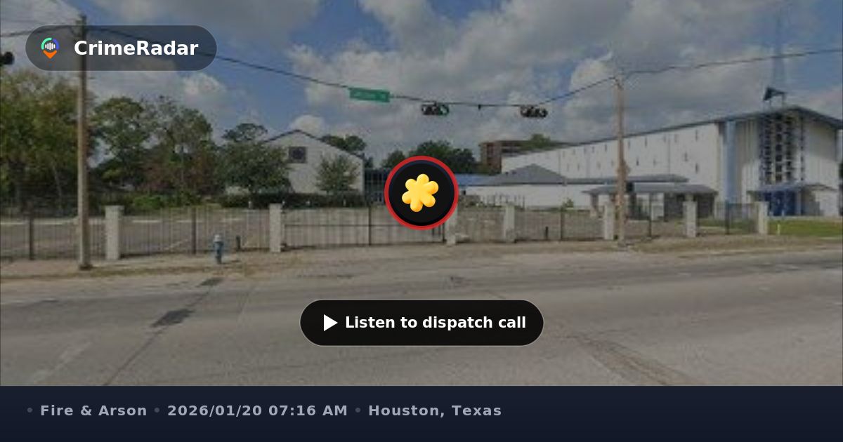 Possible structure fire near Laura Koppe Rd, Houston TX | CrimeRadar
