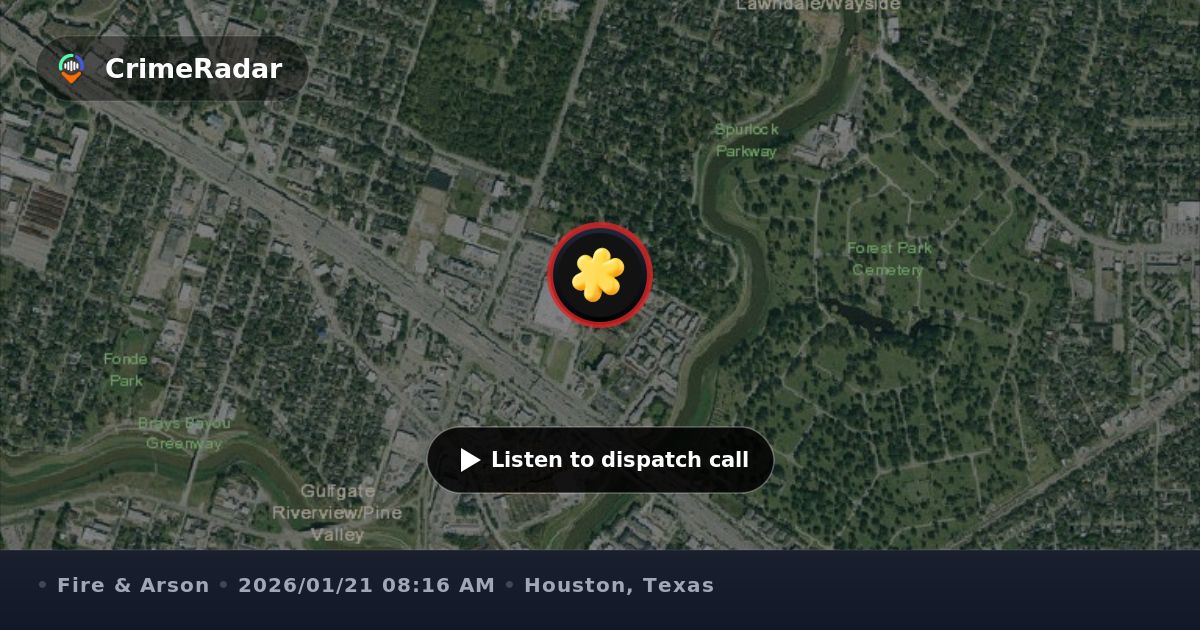 Fire crew responds to automatic alarm on Telephone Rd, Houston TX ...