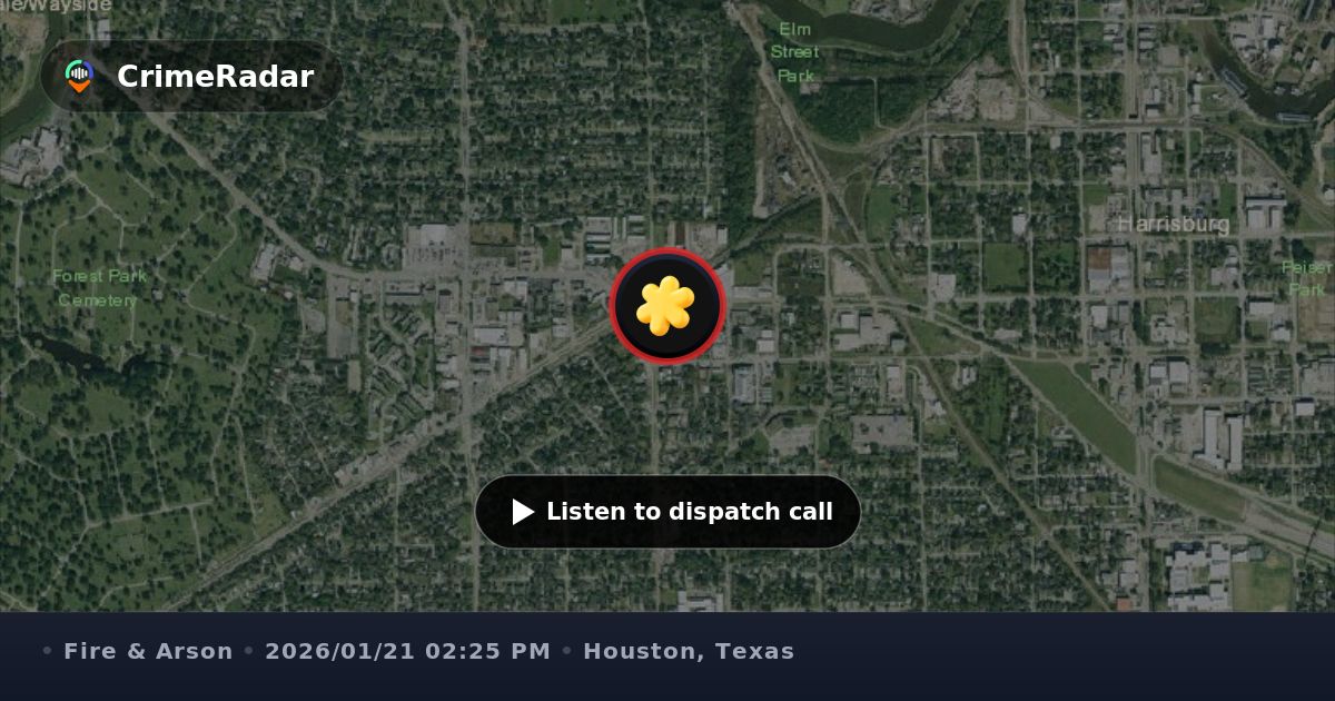 Fire crews respond to house blaze near Narcissus St, Houston TX ...