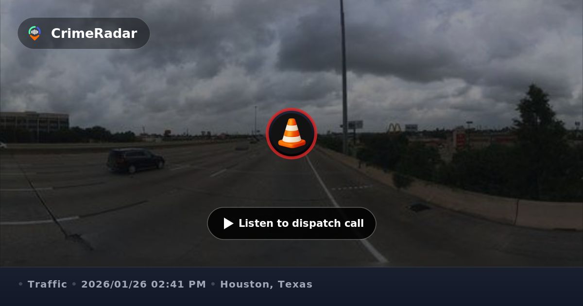 Possible motor vehicle crash near Buffalo Speedway, Houston TX | CrimeRadar