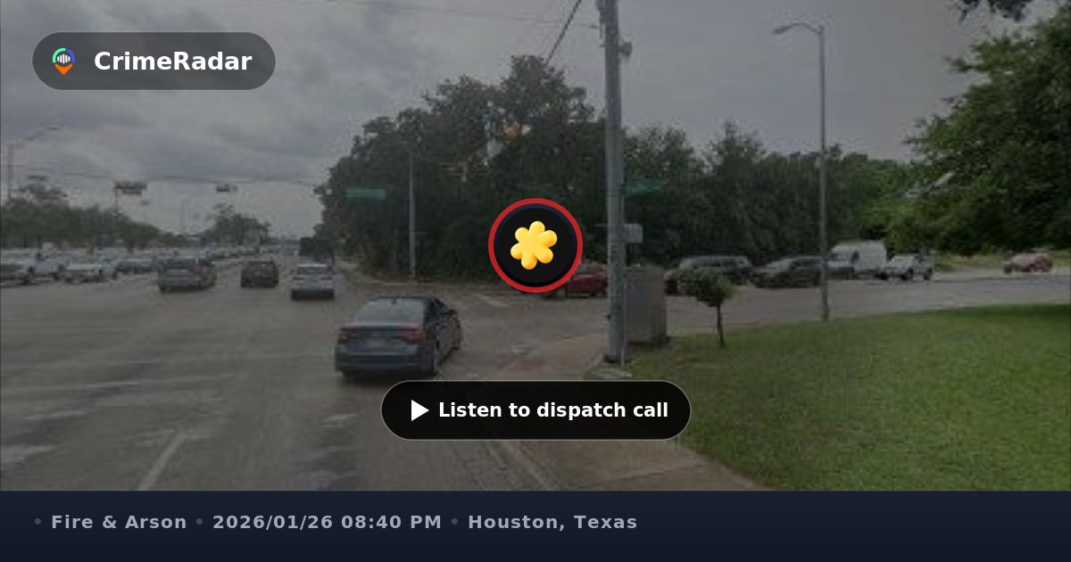 Firefighters respond to trash fire near Pine Log Dr, Houston TX ...