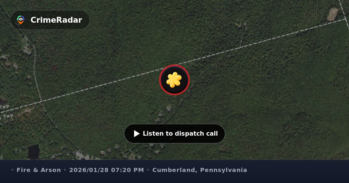 Fire crews assess possible hazard on Dogwood Dr, Cumberland County PA ...