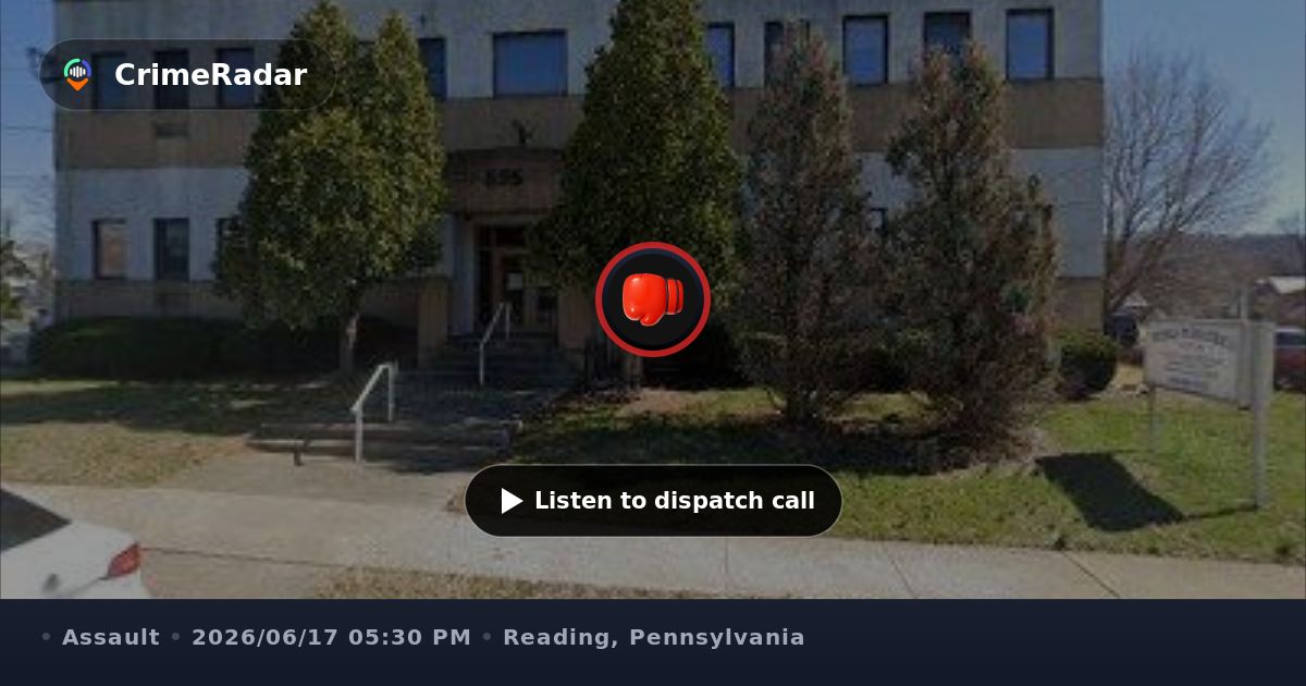 Teen injured after assault at Hyde Park playground, Reading PA | CrimeRadar