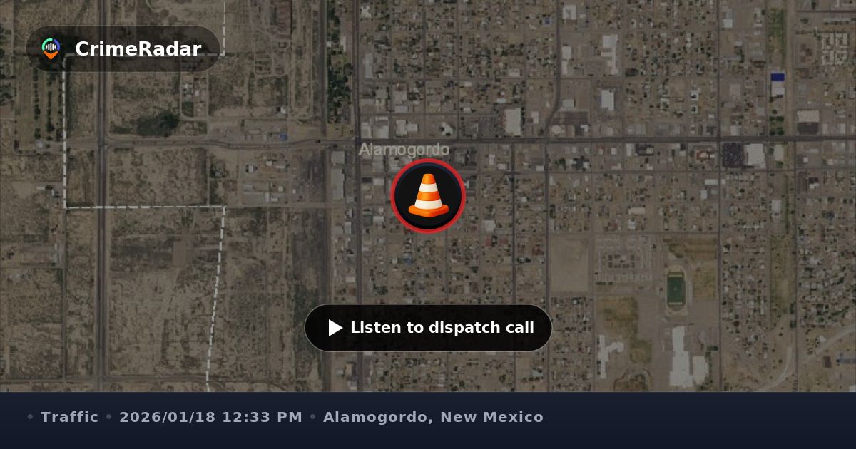 Deputy conducts vehicle stop near New York Ave, Alamogordo NM | CrimeRadar