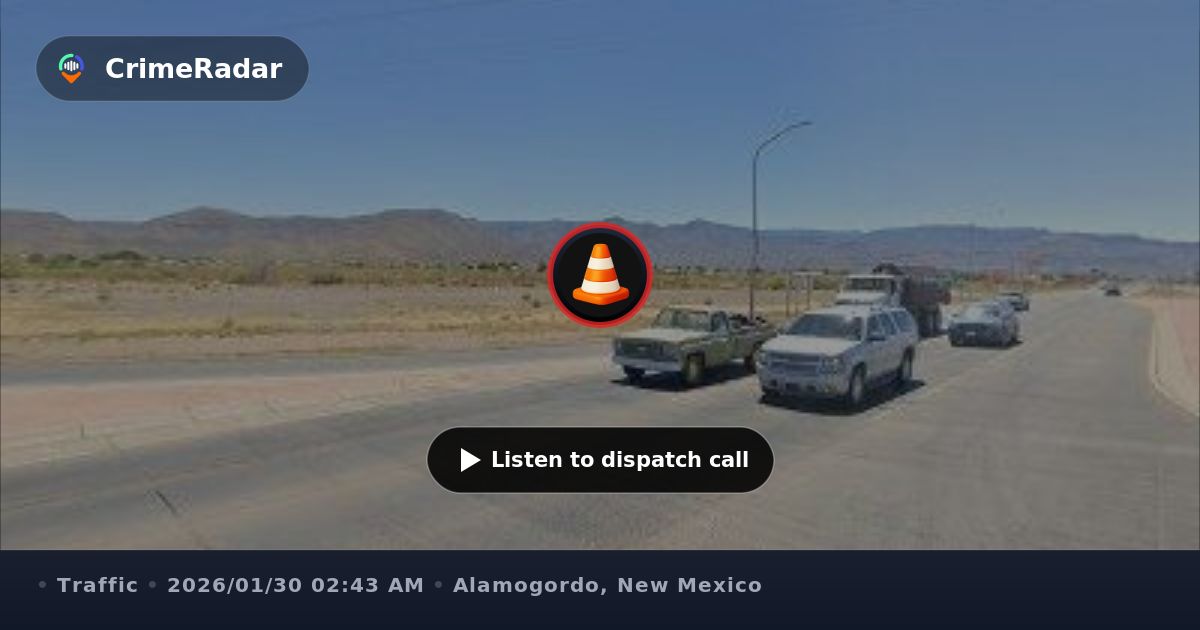 Deputies monitor reckless driver near Highway 54, Alamogordo NM ...