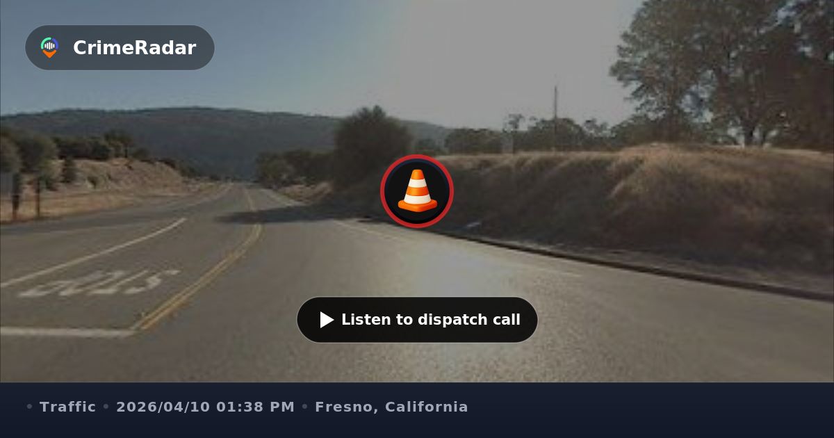 Canadian goose stuck on Highway 168 on-ramp, Fresno County CA | CrimeRadar