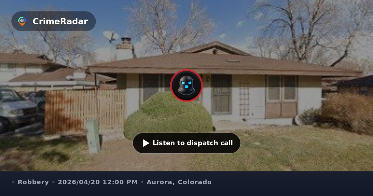 Ambulances respond after carjacking in Aurora complex, Aurora CO ...