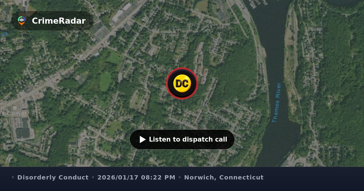 Officers handle late-night noise complaint on West Main, Norwich CT ...