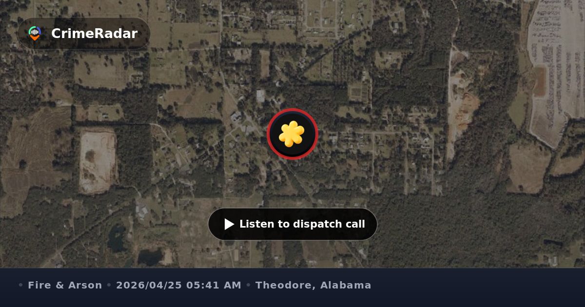 Electrical odor reported on March Road, Theodore AL | CrimeRadar