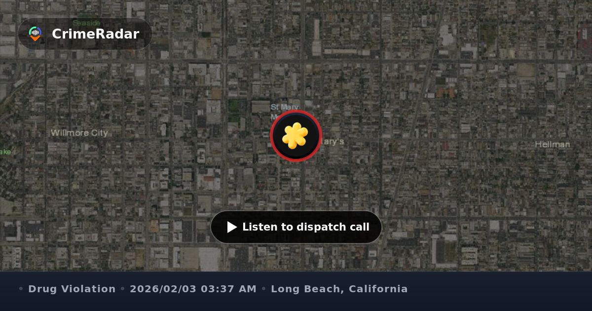 Emergency units respond to drug overdose near East Fourth St, Long ...
