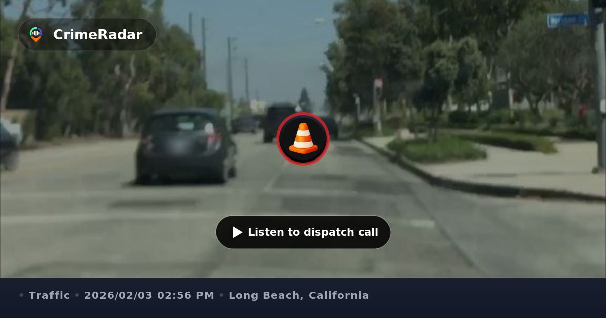 Injury crash reported near Carson and Worsham, Long Beach CA | CrimeRadar