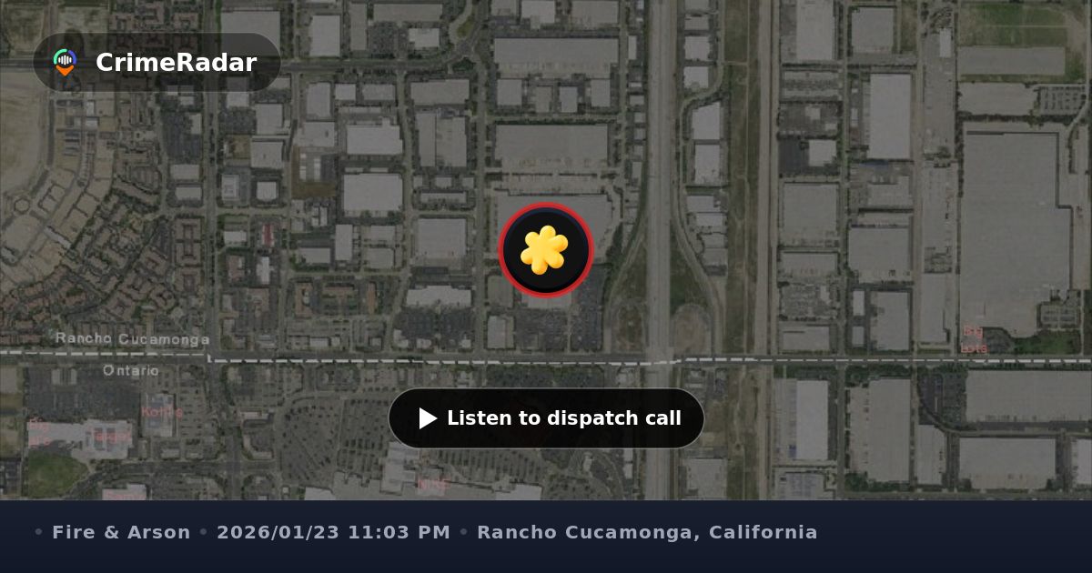 Fire alarm at Rancho Cucamonga hotel, Rancho Cucamonga CA | CrimeRadar