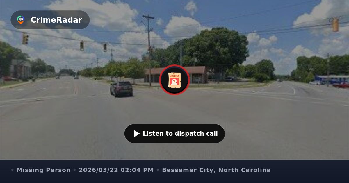 Man with walker possibly lost at intersection, Bessemer City NC ...