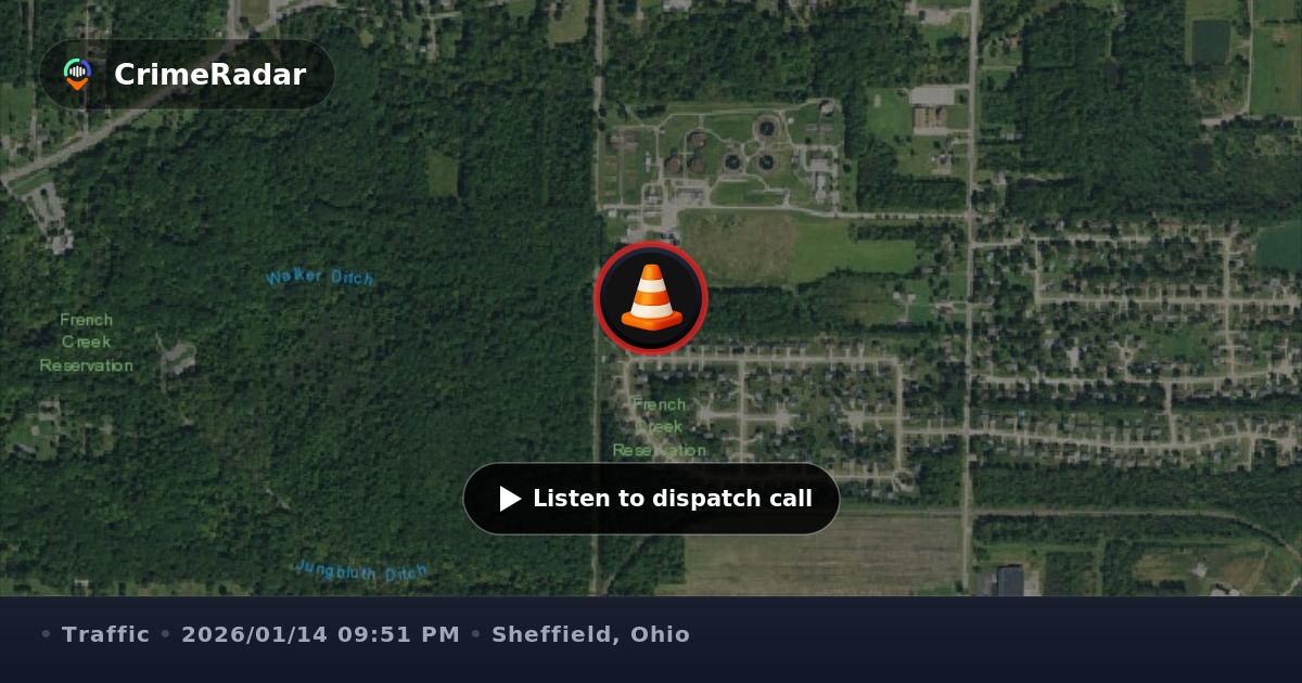 Deputies check vehicles near Burrell Dr, Sheffield OH | CrimeRadar