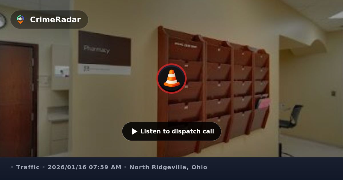 Traffic stop for red light and expired plates, North Ridgeville OH ...