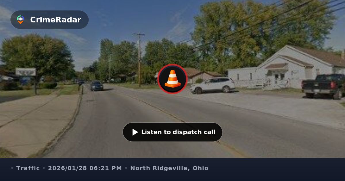 Traffic stop near Route 20 for missing tail lights, North Ridgeville OH ...