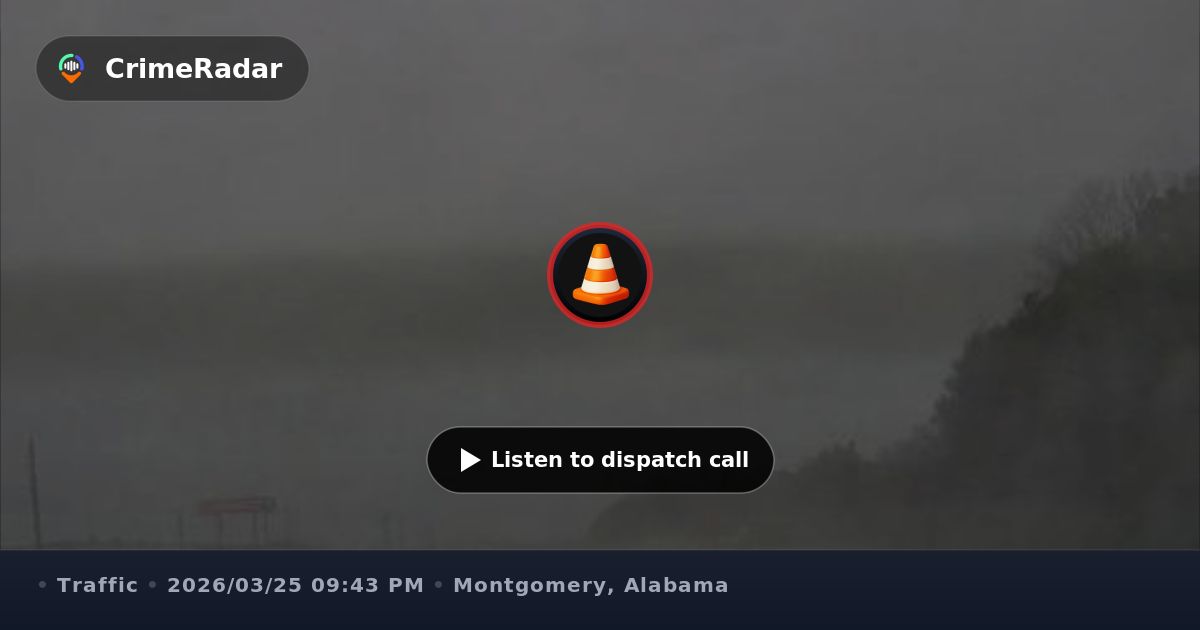 Car goes off bridge near railroad tracks in Montgomery, Montgomery AL ...