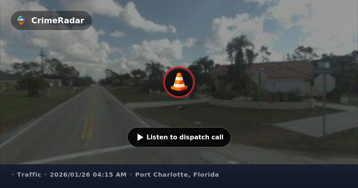 Malfunctioning school traffic light near Orlando Blvd, Port Charlotte ...
