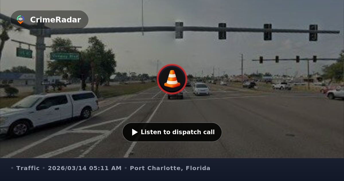 Traffic lights stuck on red at US 41 and Conway, Port Charlotte FL ...