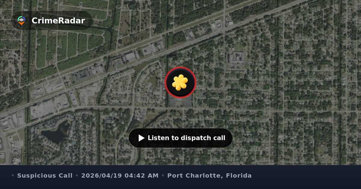 Officers check 911 hang-up at church, Port Charlotte FL | CrimeRadar