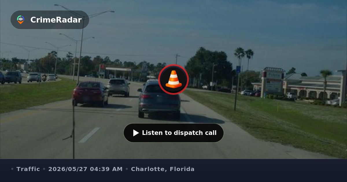 Traffic stop over possible tag issue at gas station, Charlotte County ...