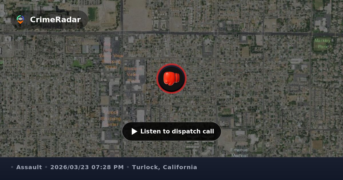 Driver reportedly tries to hit child on e-bike, Turlock CA | CrimeRadar