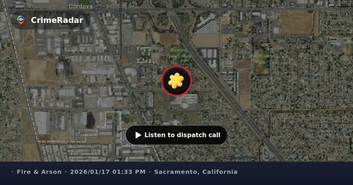 Fire crew handles wires down near Southampton Way, Sacramento CA ...