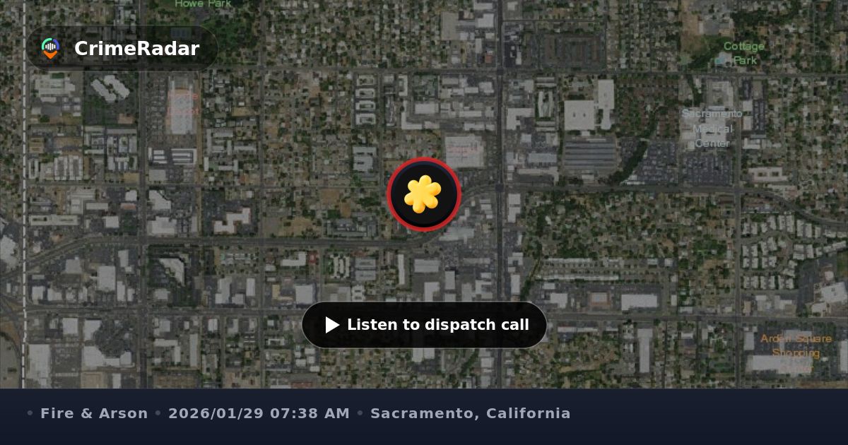 Malfunctioning alarm triggers fire response on Fulton Ave, Sacramento ...