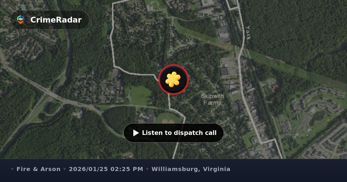Tree brings down power lines on Thomas Nelson Ln, Williamsburg VA ...