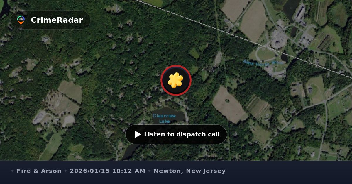 Fire crews check residential structure in Newton, Newton NJ | CrimeRadar