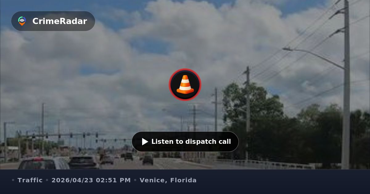 Vehicle and pedestrian crash on US-41 bypass, Venice FL | CrimeRadar