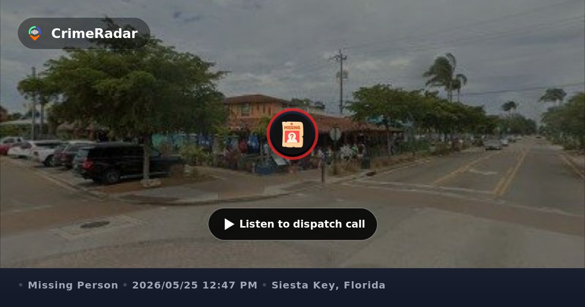 Officers search for missing woman near Siesta Key beach, Siesta Key FL ...