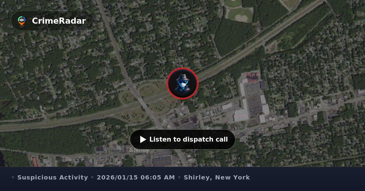 Silent alarm investigated near Montauk Highway, Shirley NY | CrimeRadar