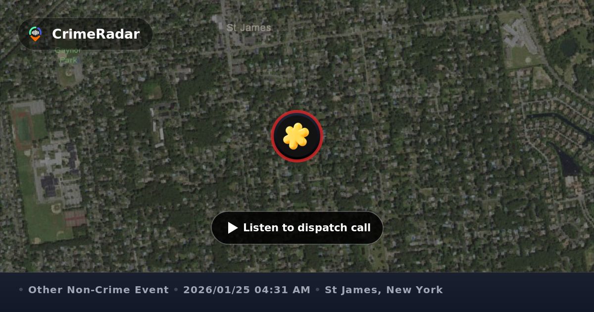 Deer trapped in fence near Oak St in St James, St James NY | CrimeRadar