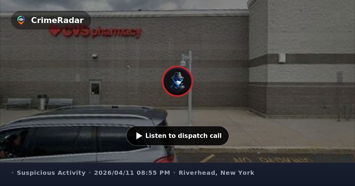 Suspicious person near Target delivery area, Riverhead NY | CrimeRadar