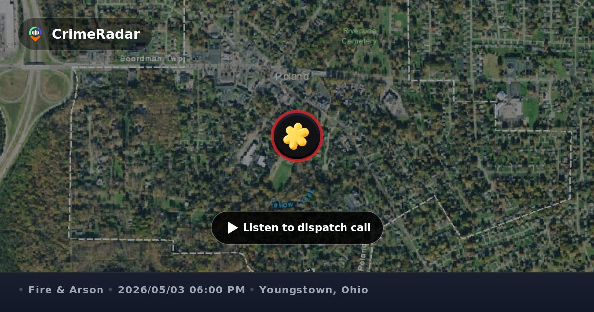 Smoke reported in hallway on North Lima Road, Youngstown OH | CrimeRadar