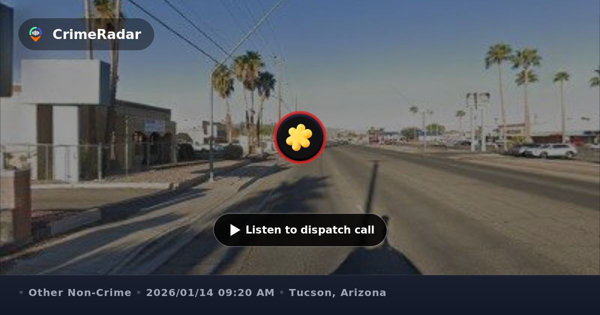 Crews handle spill containment near West Prince Rd, Tucson AZ | CrimeRadar