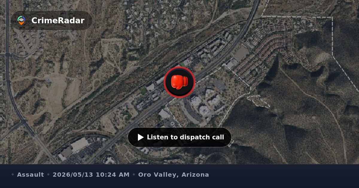 Report of disturbance after 911 hang-up, Oro Valley AZ | CrimeRadar