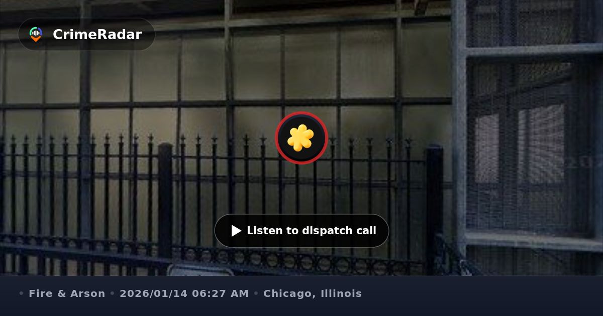 Fire crews coordinate response near Fullerton station, Chicago IL ...