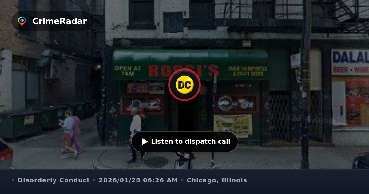 Police respond to possible disturbance on Red Line, Chicago IL | CrimeRadar