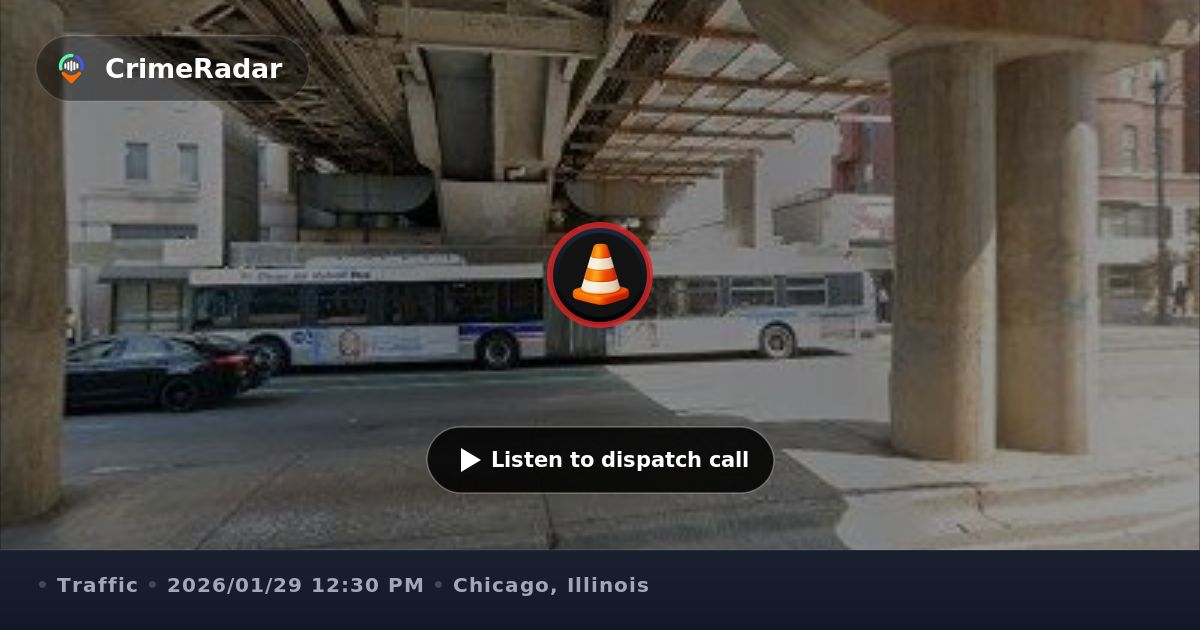 Train reportedly strikes car near Grand, Chicago IL | CrimeRadar