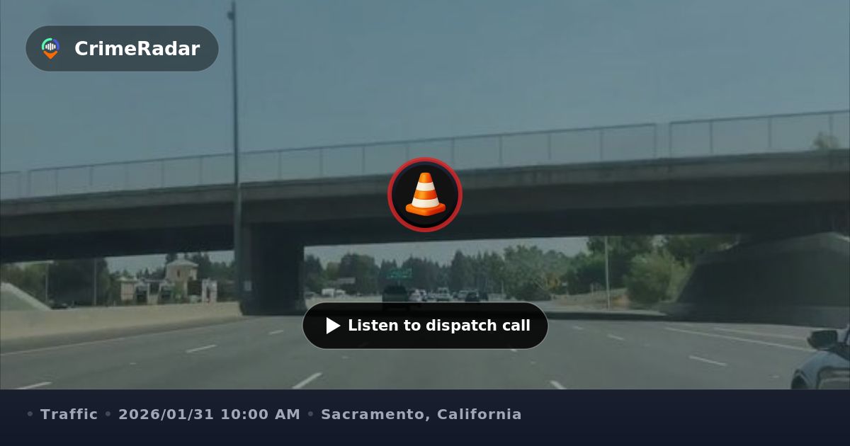 Traffic collision reported near Highway 50 and Jefferson, Sacramento ...