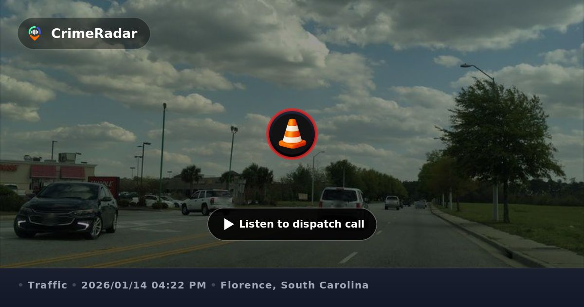 Two vehicles collide on South Church Street, Florence SC | CrimeRadar