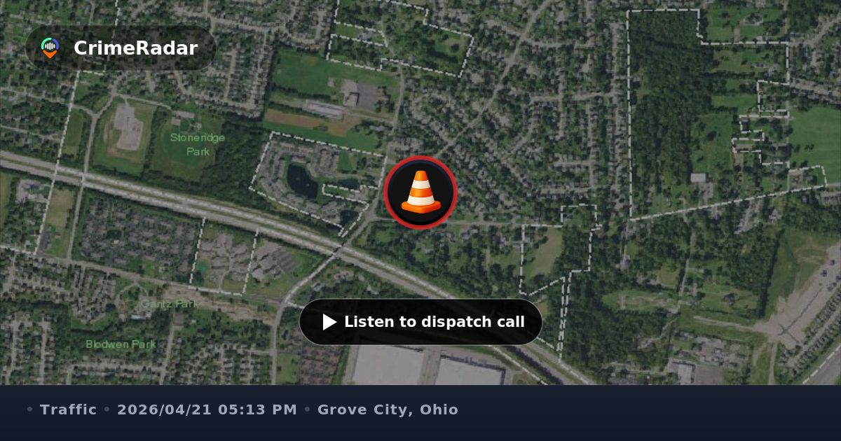 Motorbike crash on path near Home Road park, Grove City OH | CrimeRadar