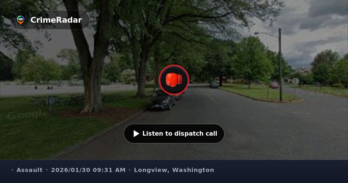 Security guard reportedly assaulted near 17th and Kessler, Longview WA ...