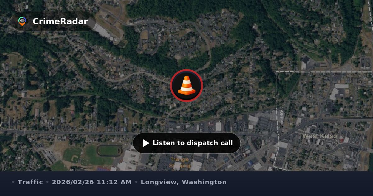 Cancelled traffic accident at Triangle Center, Longview WA | CrimeRadar