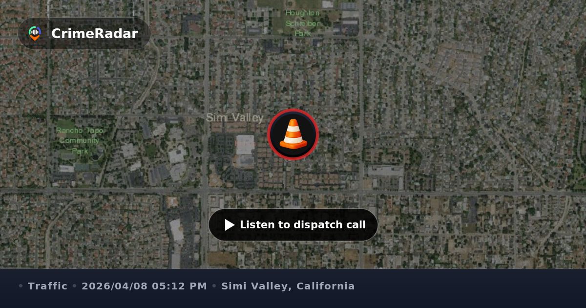 Report of four-car crash at Long Canyon and Paseo, Simi Valley CA ...