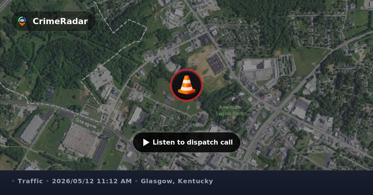 Two-vehicle crash in Sweetheart Bakery lot, Glasgow KY | CrimeRadar